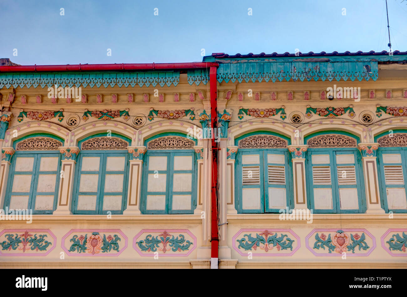 Historical Peranakan houses in Joo Chiat, Singapore Stock Photo - Alamy