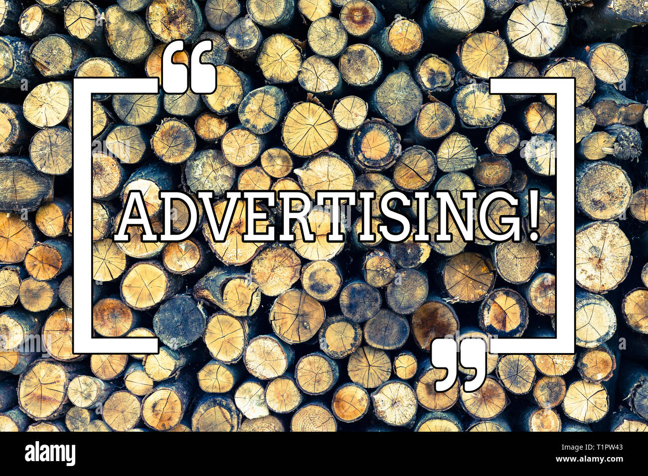 Handwriting text writing Advertising. Conceptual photo Reach out world ...