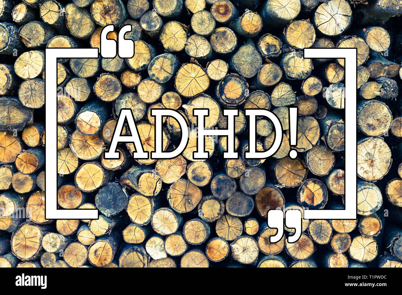 Handwriting text writing Adhd. Conceptual photo Learning made easier ...