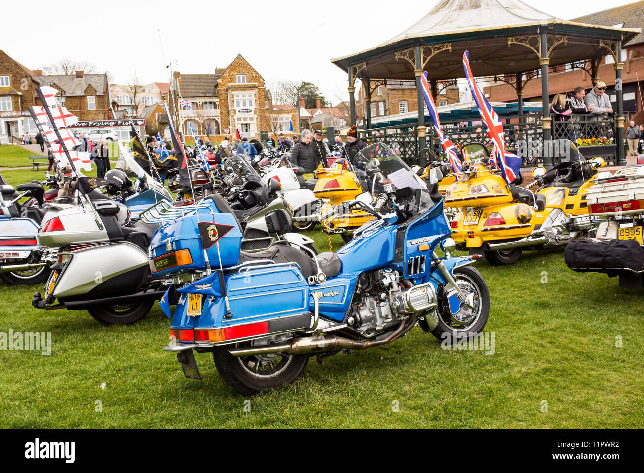 Gold wing motorcycles hi-res stock photography and images - Alamy
