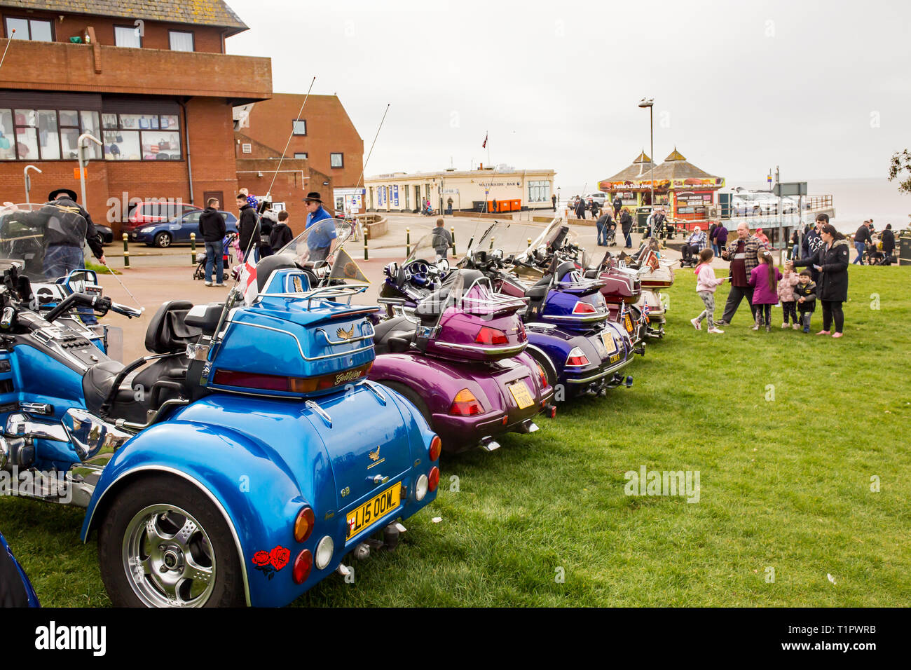 Gold wing motorcycles hi-res stock photography and images - Alamy