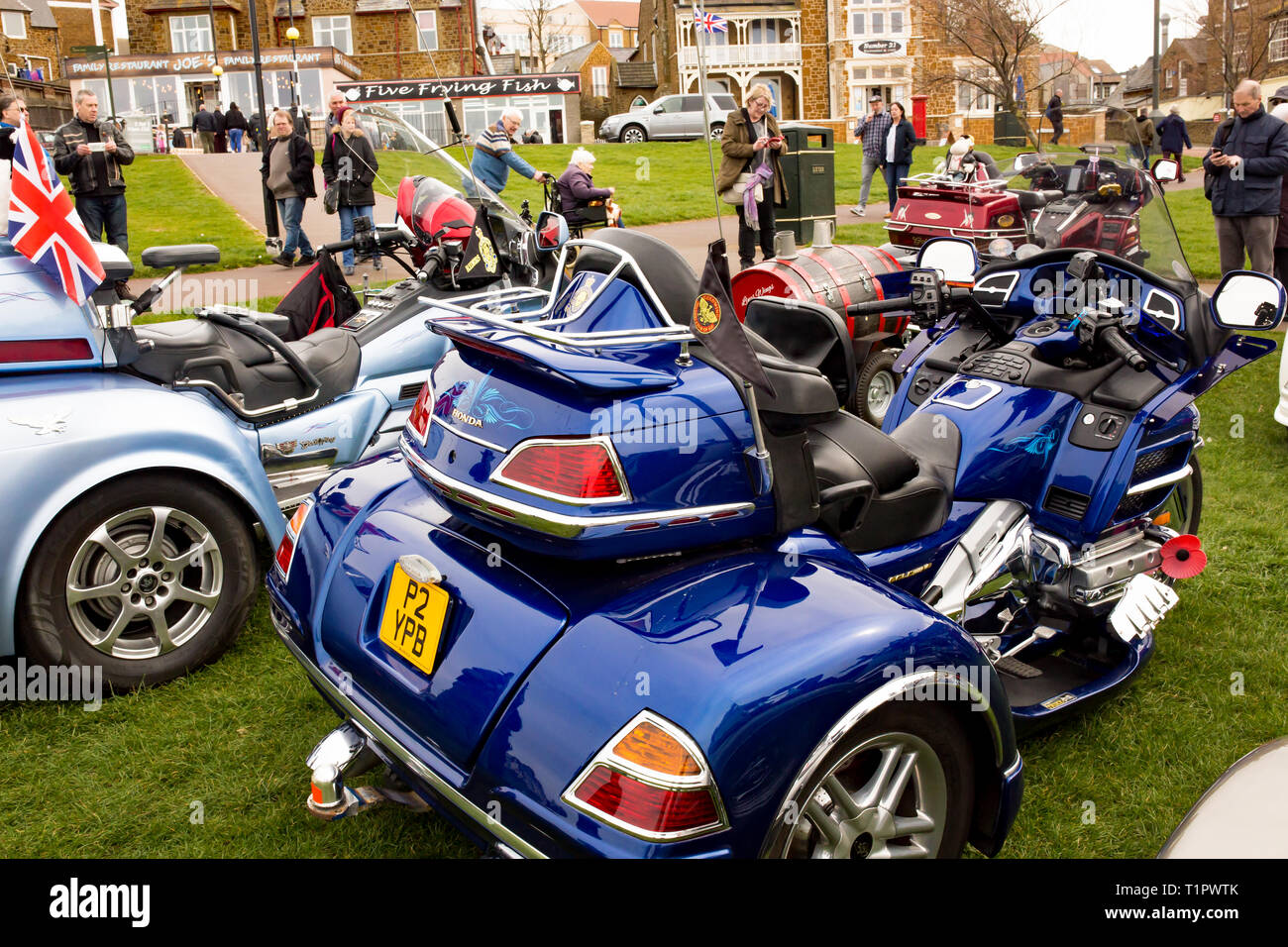 Gold wing motorcycles hi-res stock photography and images - Alamy