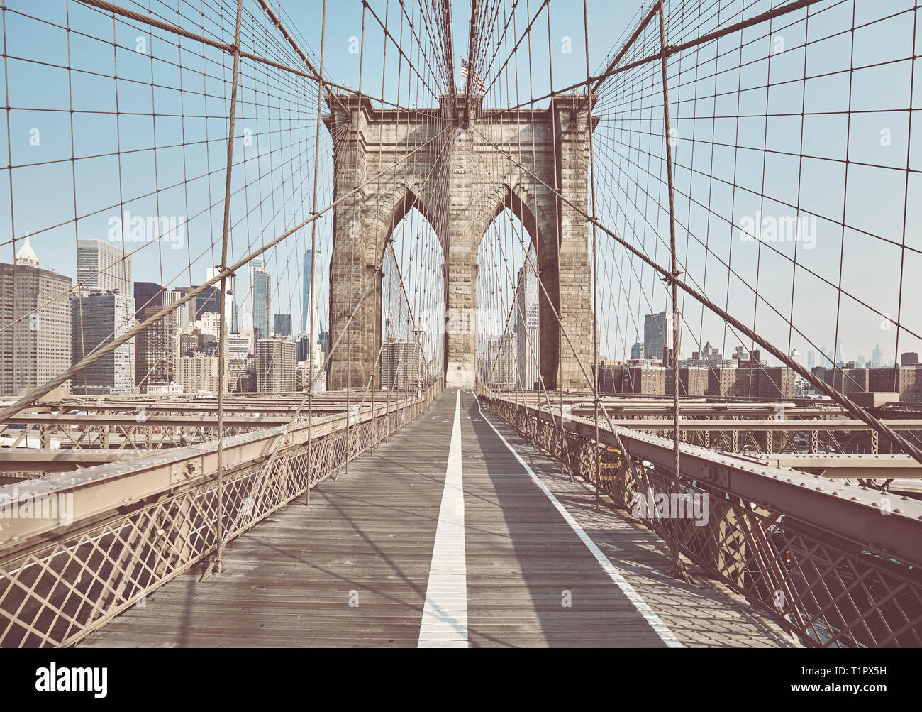 Vintage filtered picture old bridge hi-res stock photography and images ...