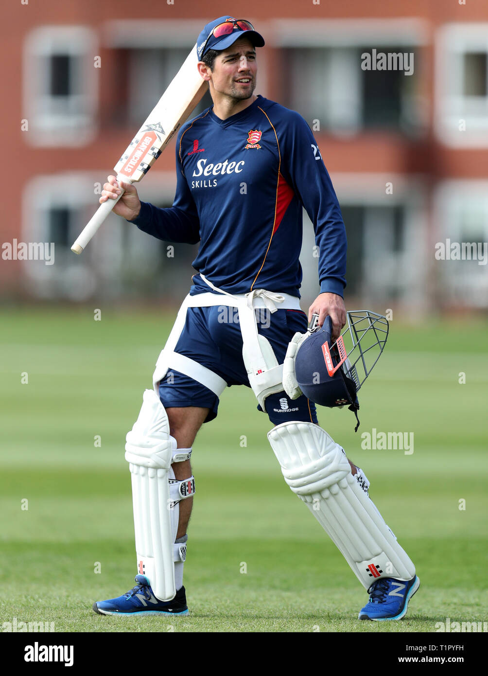 Essex's Alastair Cook during day four of the first class match at ...