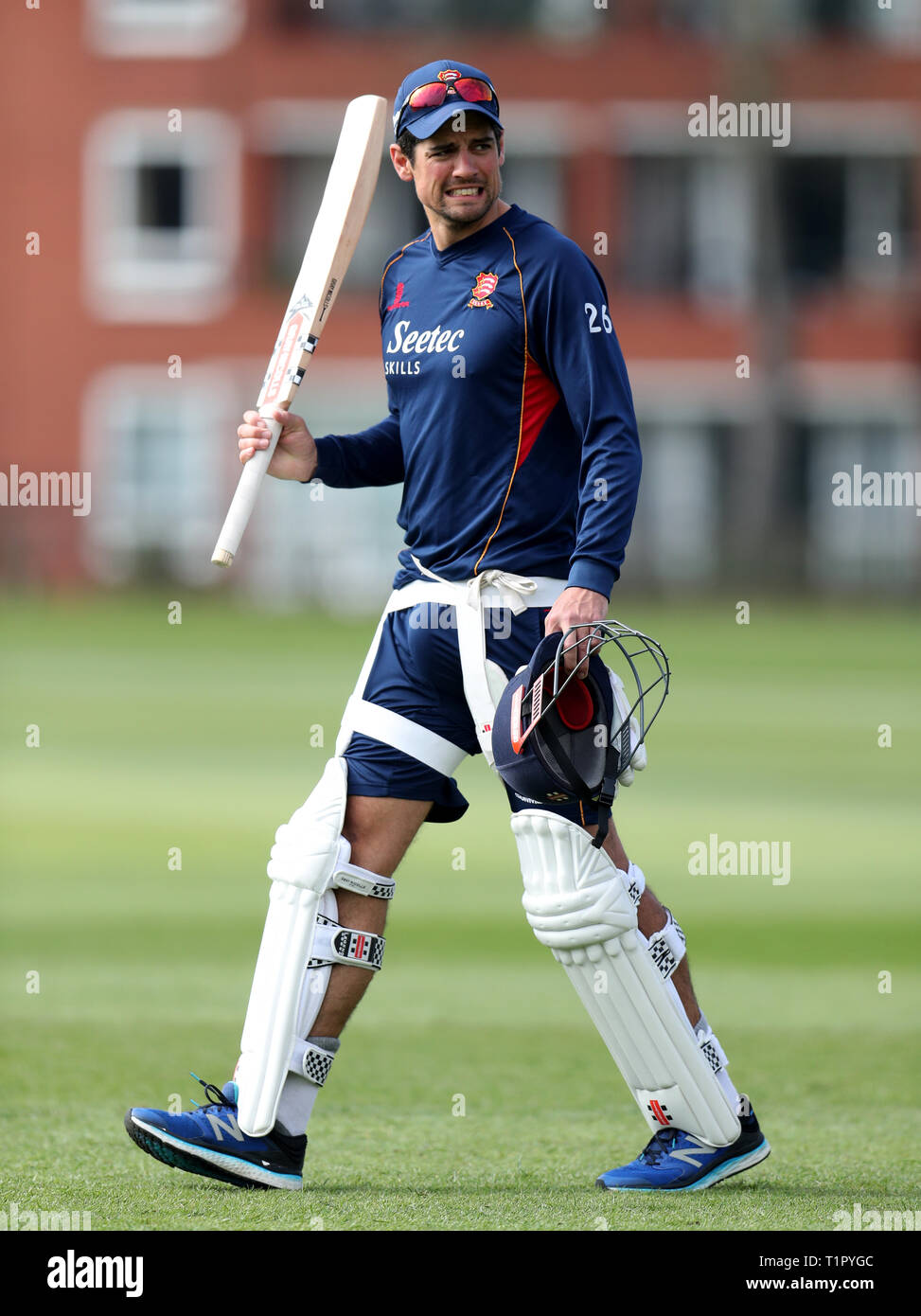Essex's Alastair Cook during day four of the first class match at ...