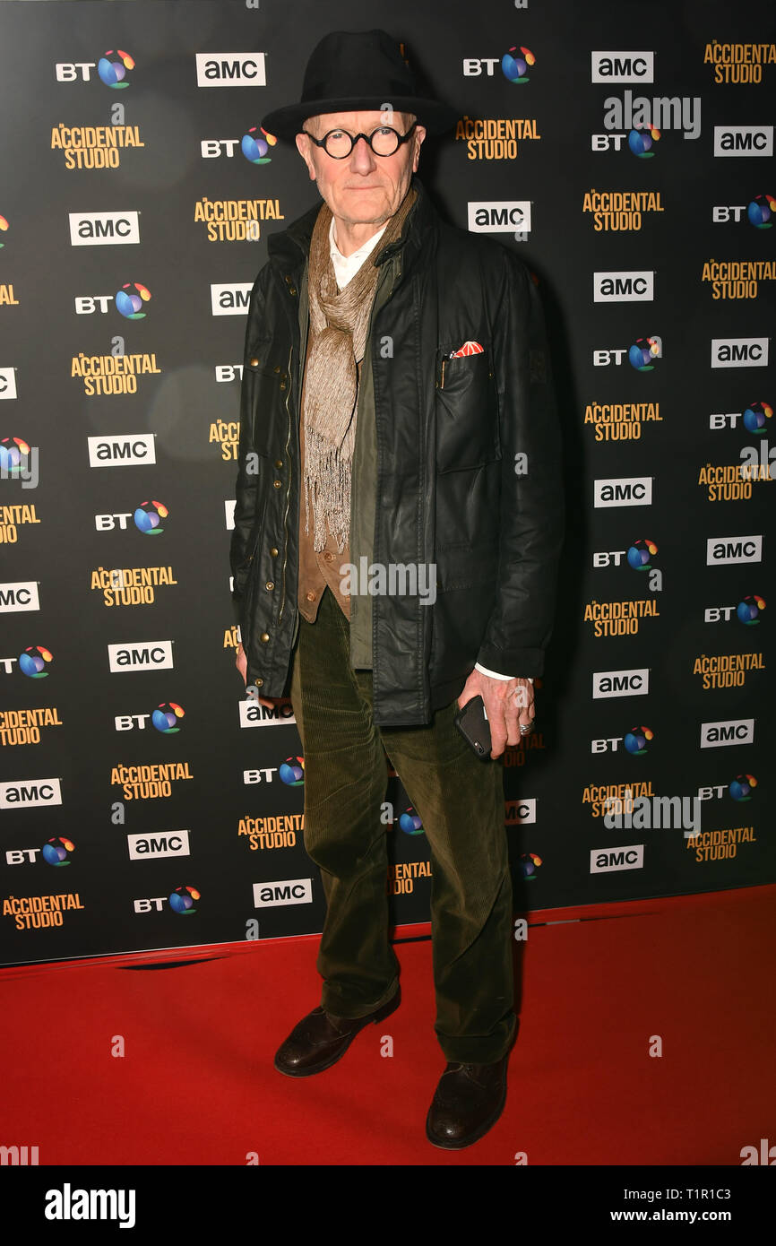London, UK. 27th Mar 2019. Ray Cooper arrives at Premiere of ...