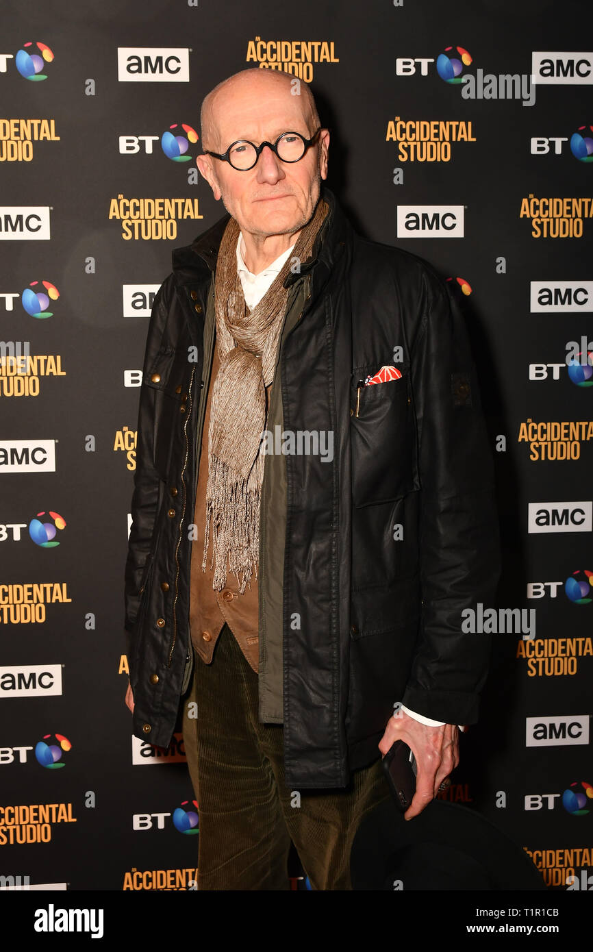London, UK. 27th Mar 2019. Ray Cooper arrives at Premiere of ...
