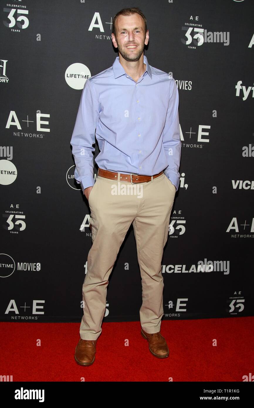 New York, NY, USA. 27th Mar, 2019. Doug Hehner at arrivals for A E ...