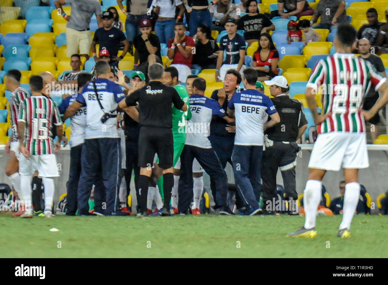 Rio De Janeiro, Brazil. 27th Mar, 2019. final (Carioca Championship ...