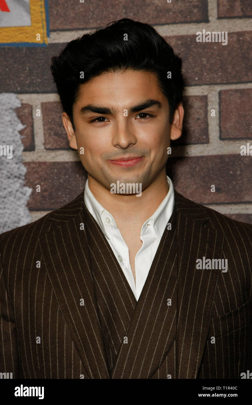 Los Angeles, CA, USA. 27th Mar, 2019. Diego Tinoco attends Netflix's ...