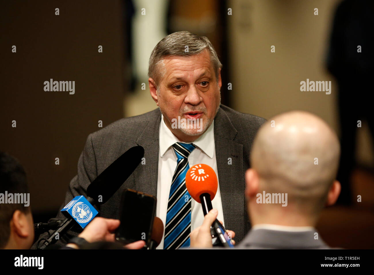 United Nations. 27th Mar, 2019. UN Special Coordinator for Lebanon Jan ...