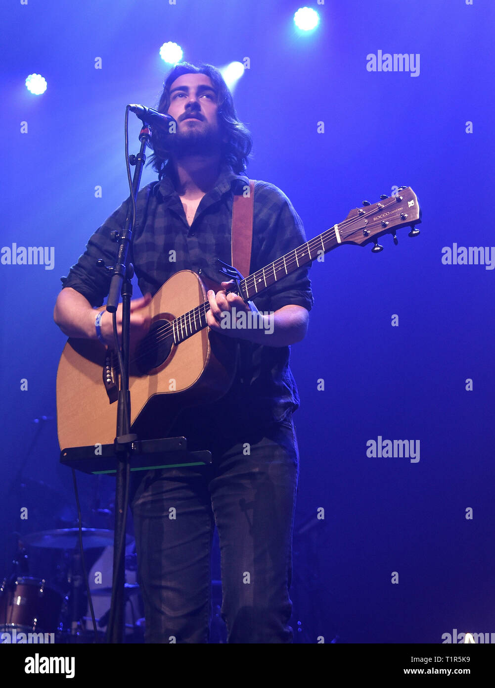 OAKLAND, CA - MARCH 26: Noah Kahan performs live in concert at the Fox ...