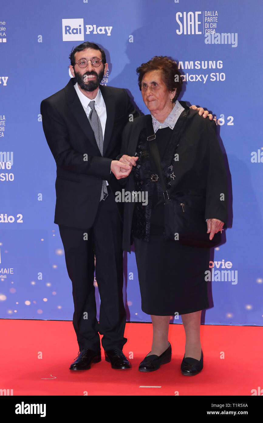 Rome, Italy. 27th Mar, 2019. Rome, Studios, 64th David di Donatello ...