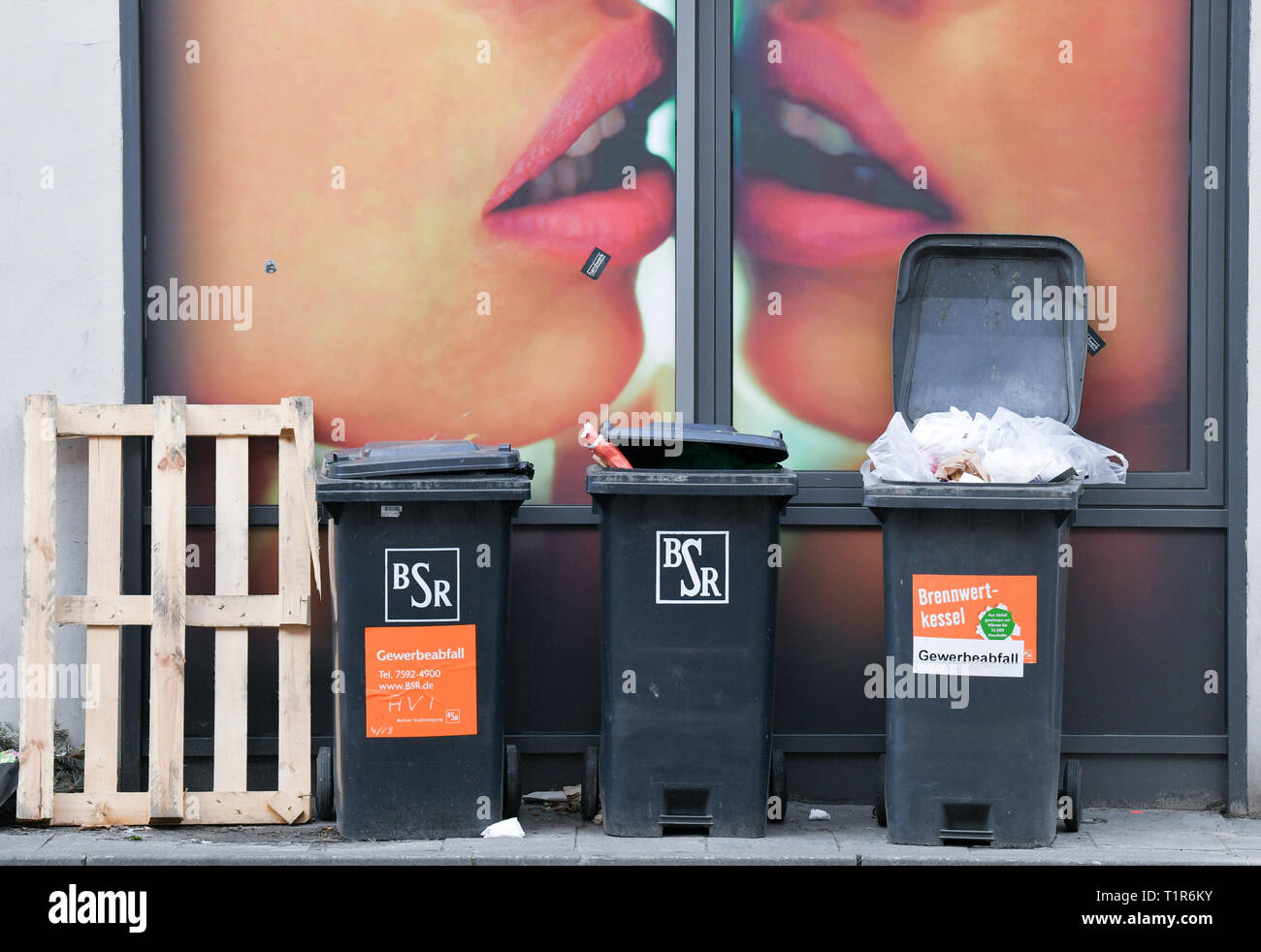 Poster on a wall in berlin hi-res stock photography and images - Alamy