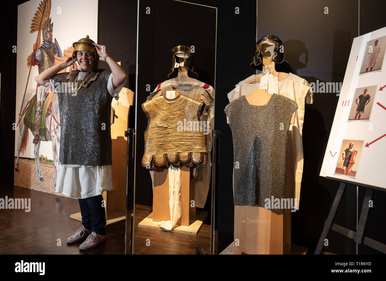 Bramsche Kalkriese, Germany. 27th Mar, 2019. Uta Schröder ...