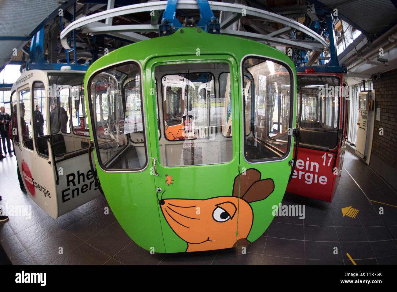 Cologne cable car hi-res stock photography and images - Alamy