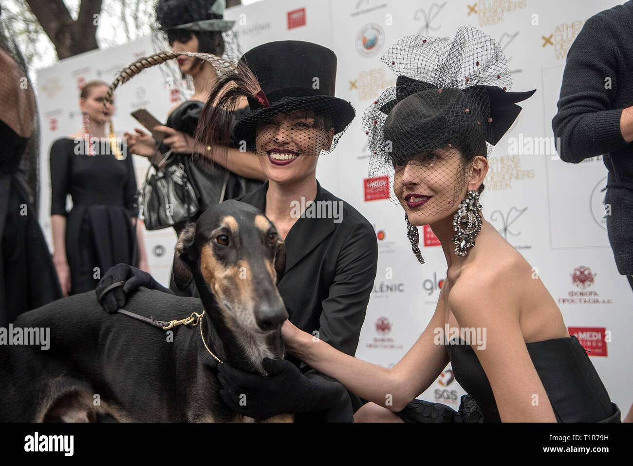 Athens, Greece. 28th Mar, 2019. Greek designer's Vassilis Zoulias ...