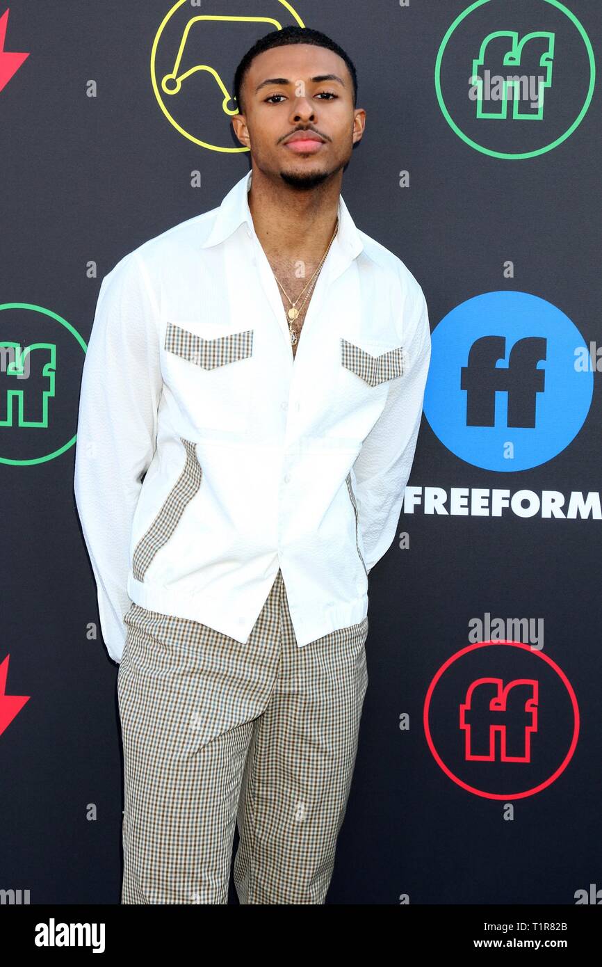 Diggy Simmons at arrivals for 2nd Annual FREEFORM Summit, Goya Studios ...