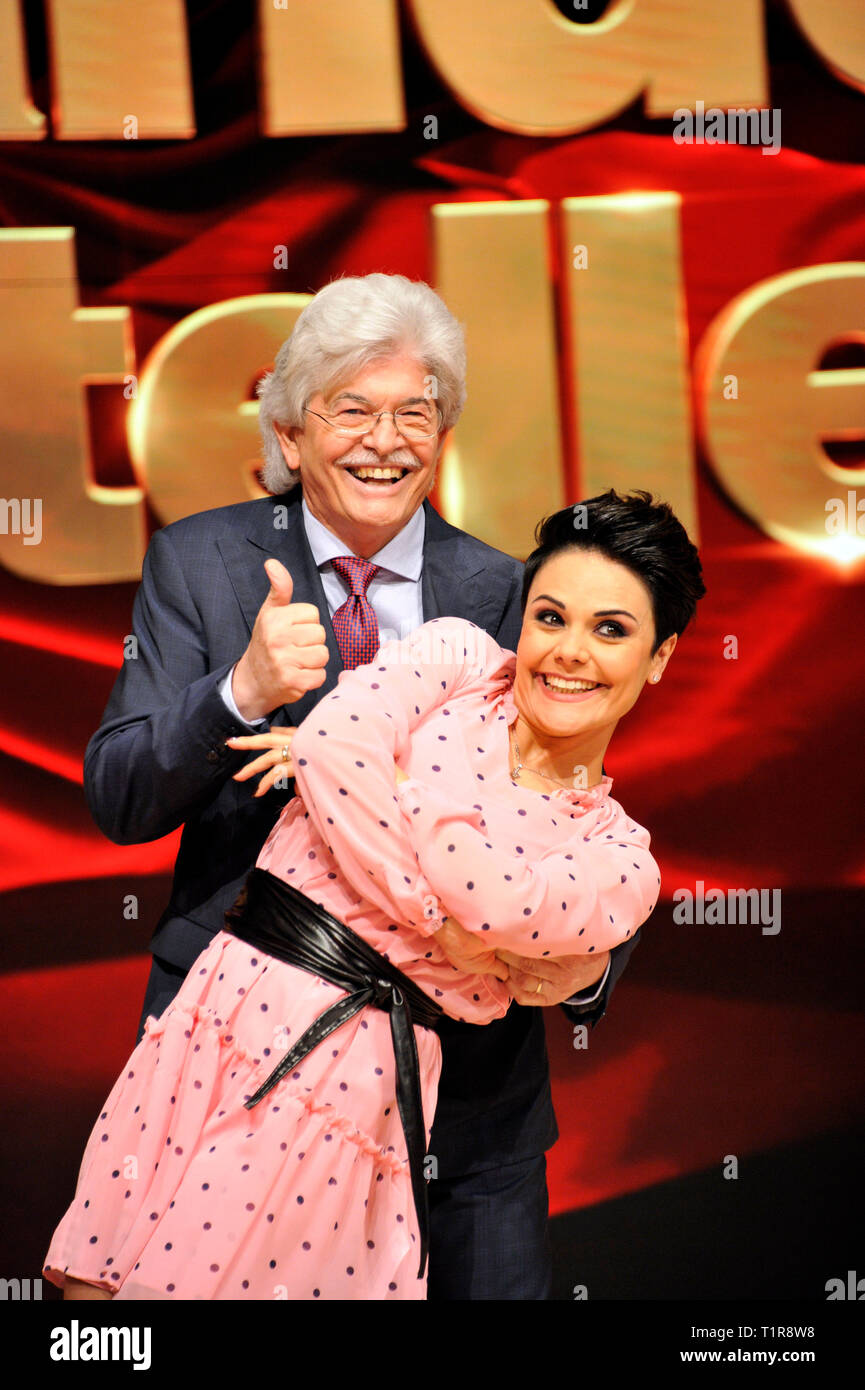 Rome, Italy. 28th Mar, 2019. Roma Photocall of the TV show Dancing With ...