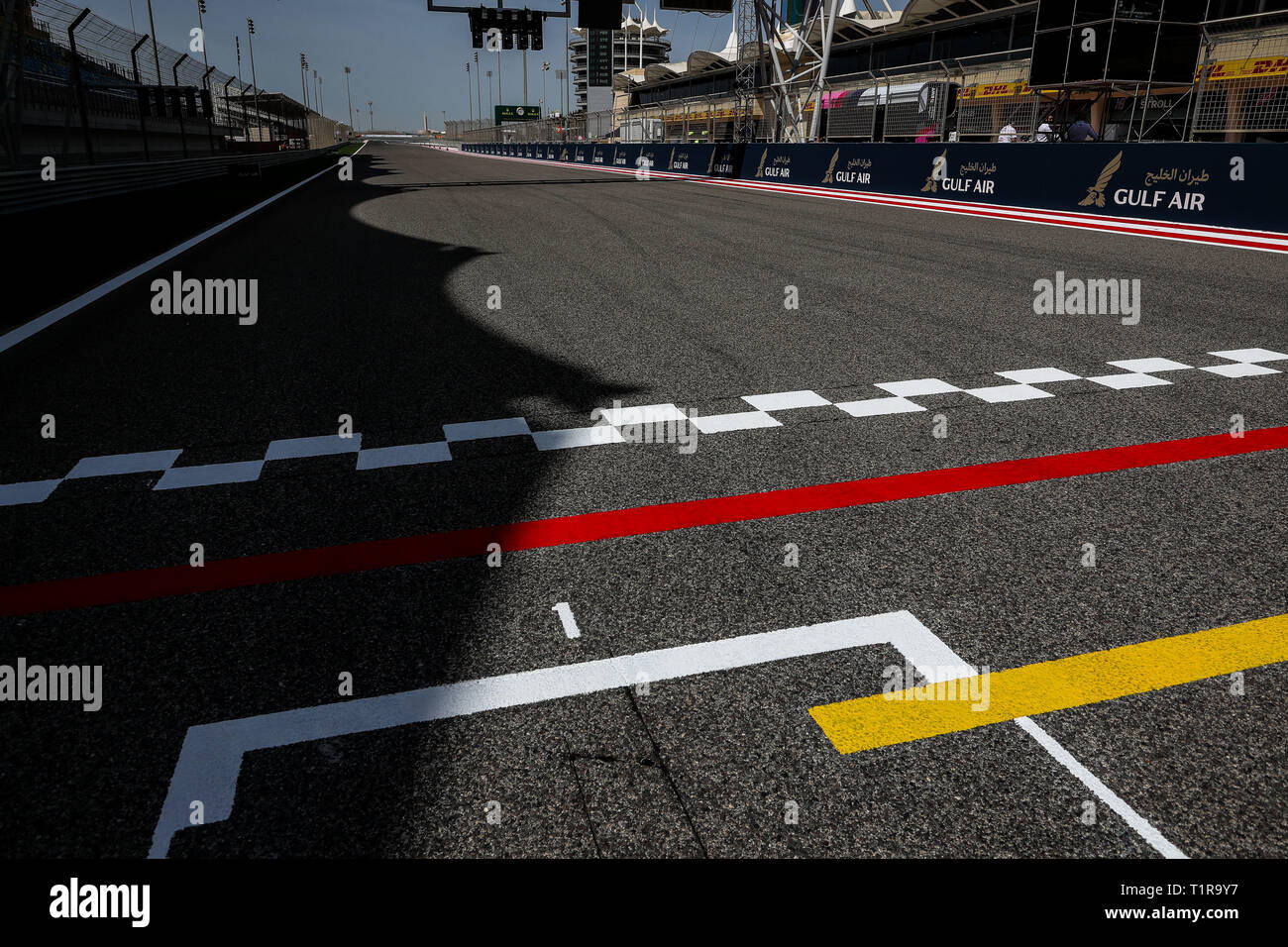 Sakhir, Bahrain. 28th Mar, 2019. Motorsports: FIA Formula One World ...