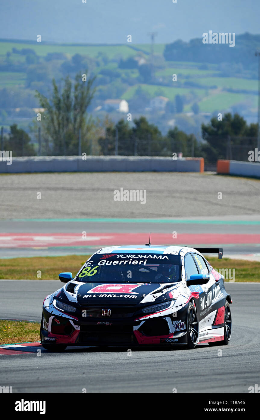 Circuit de Barcelona-Catalunya, Barcelona, Spain. 28th Mar, 2019. FIA ...