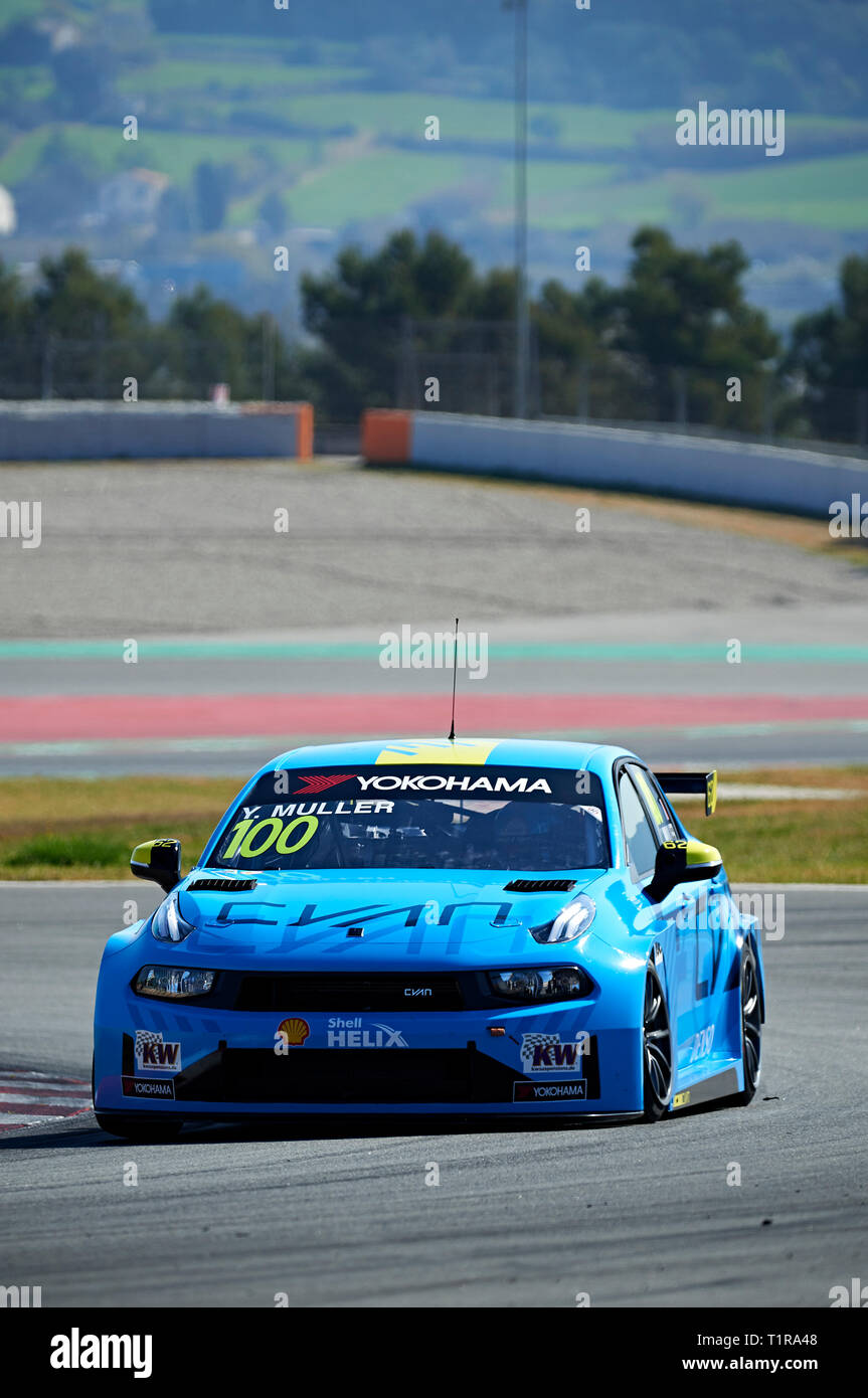 Circuit de Barcelona-Catalunya, Barcelona, Spain. 28th Mar, 2019. FIA ...