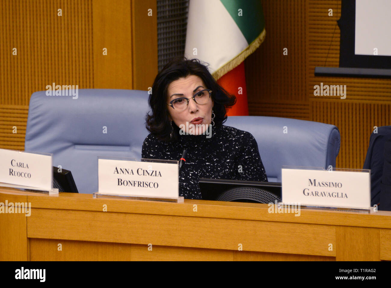 In the picture Anna Cinzia Bonfrisco Stock Photo - Alamy