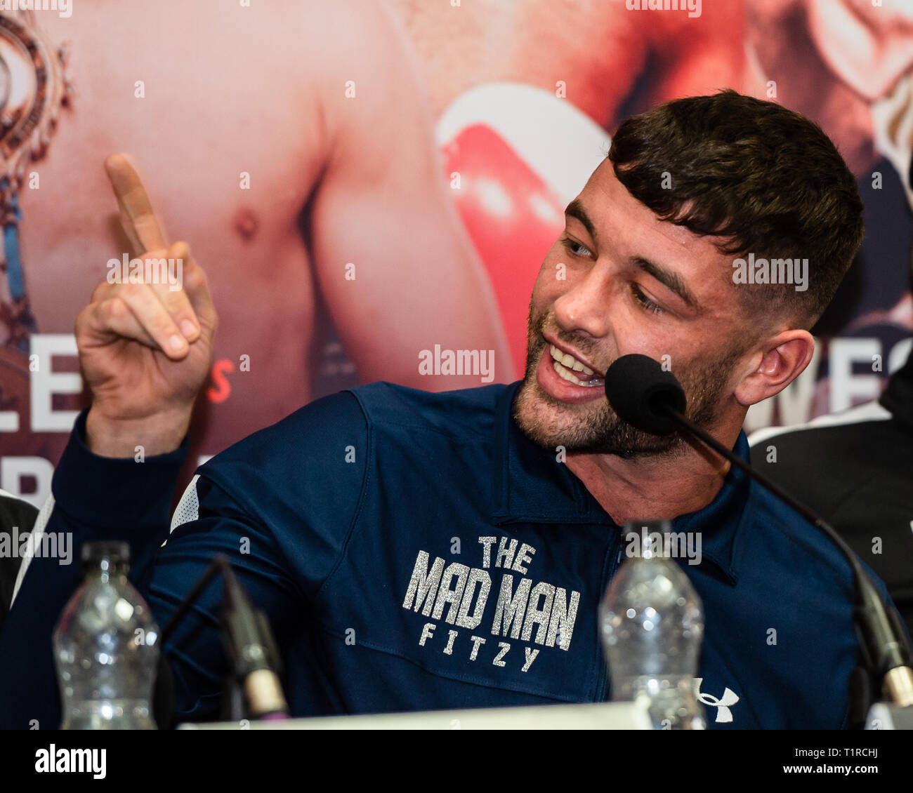 Liverpool, UK. 28th March, 2019. during Liam Smith vs. Sam Eggington ...