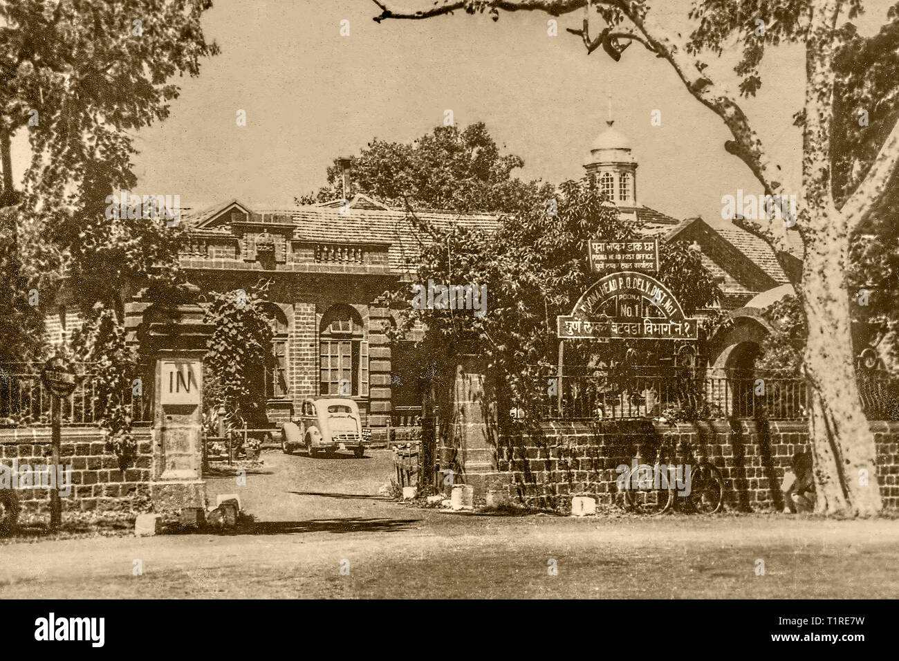 vintage photo-POONA HEAD Post Office POONA No 1 now pune maharashtra ...