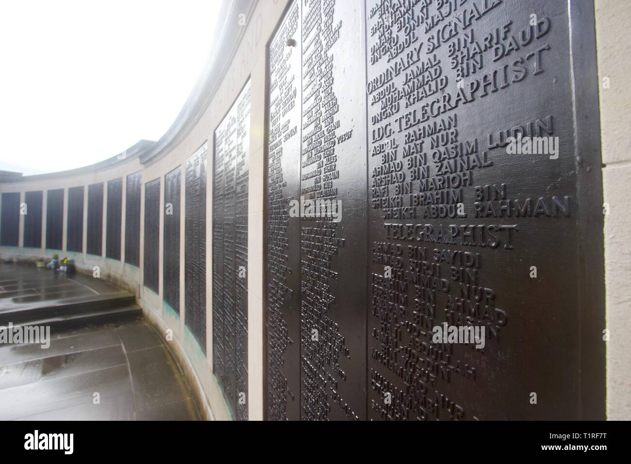 Naval War Memorial, Plymouth, Devon, England Stock Photo - Alamy