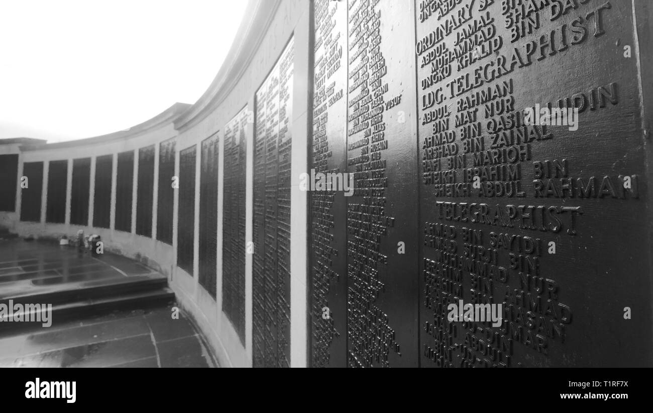 Naval War Memorial, Plymouth, Devon, England Stock Photo - Alamy