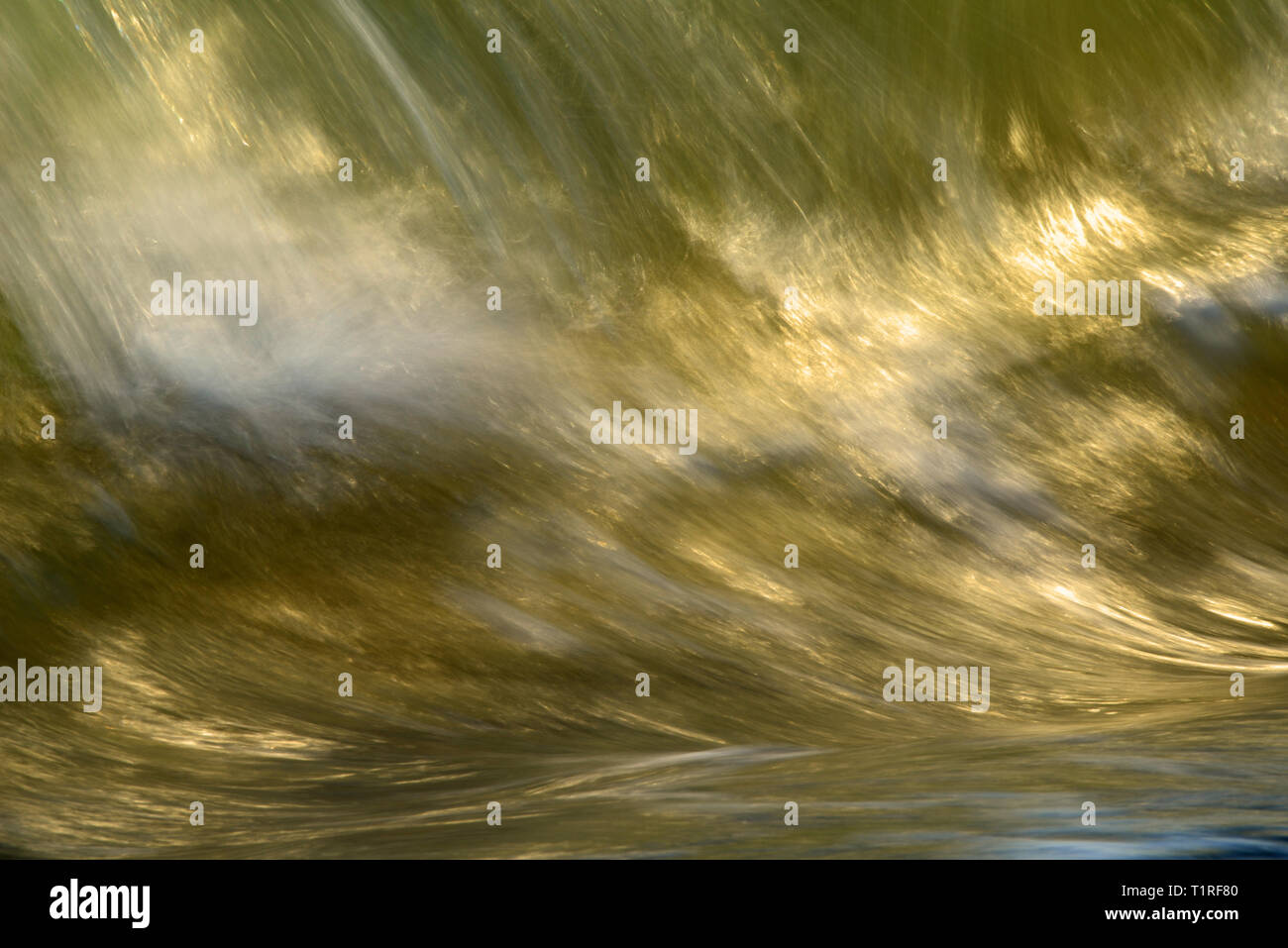 Inside breaking wave Stock Photo - Alamy