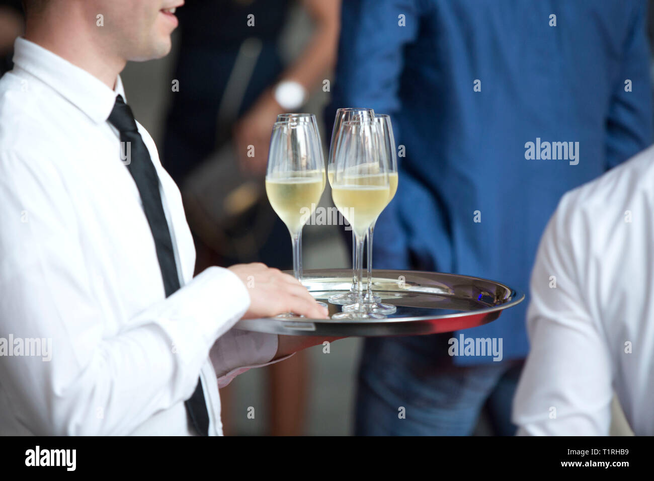 Catering during an event Stock Photo - Alamy