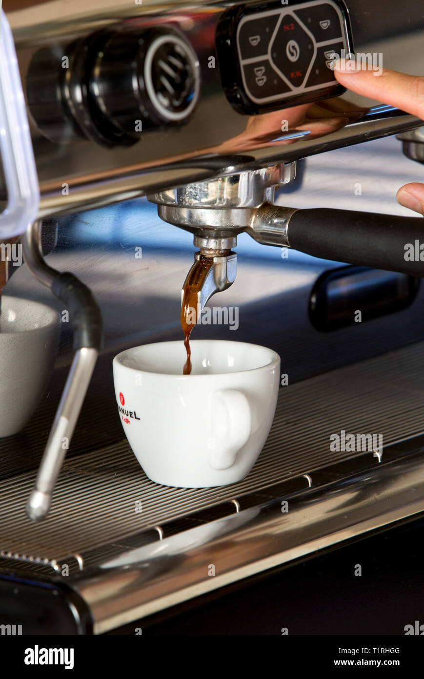 Professional automatic coffee machine hi-res stock photography and ...