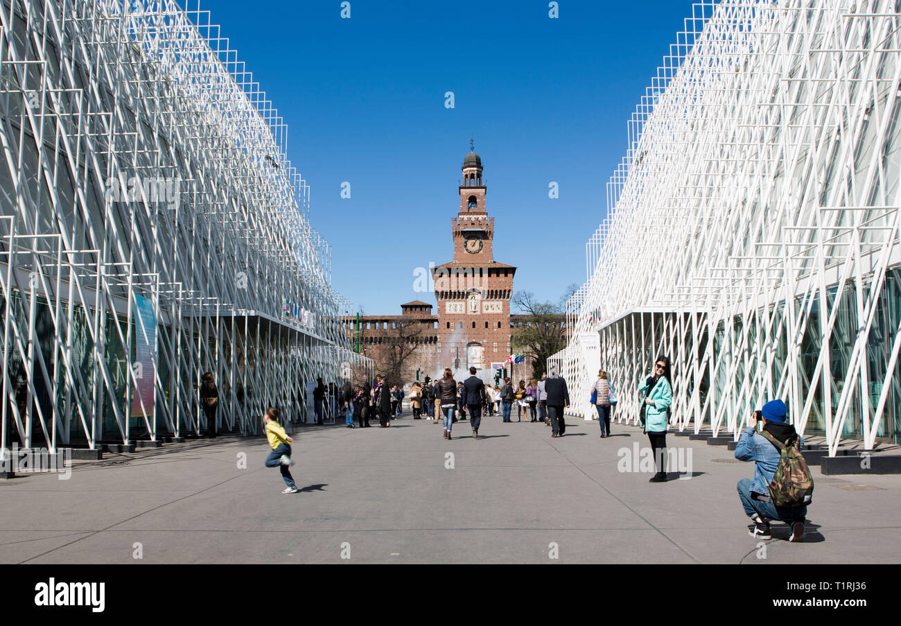 Gate Expo Milan in 2015 Stock Photo - Alamy