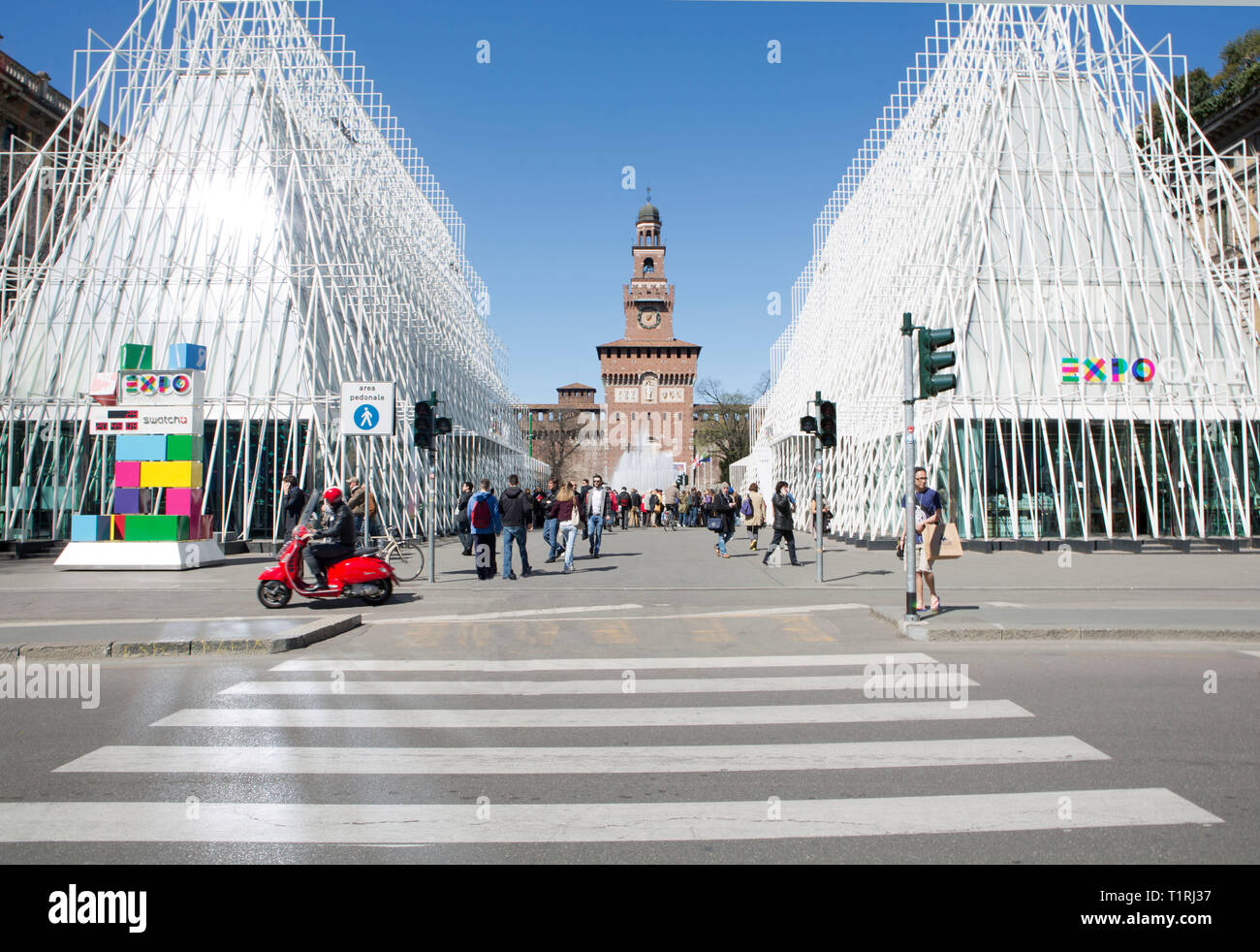Milan expo gate hi-res stock photography and images - Alamy