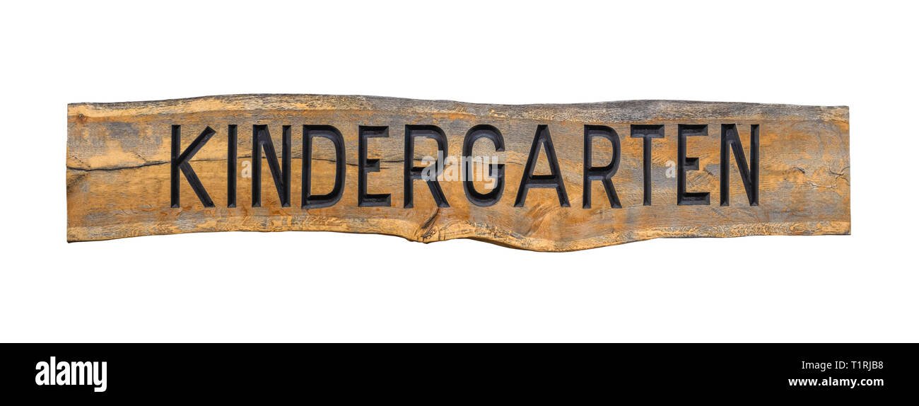 Kindergarten word hi-res stock photography and images - Alamy