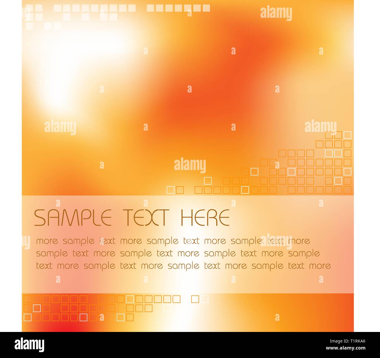 Abstract hot background with place for your text Stock Vector Image ...