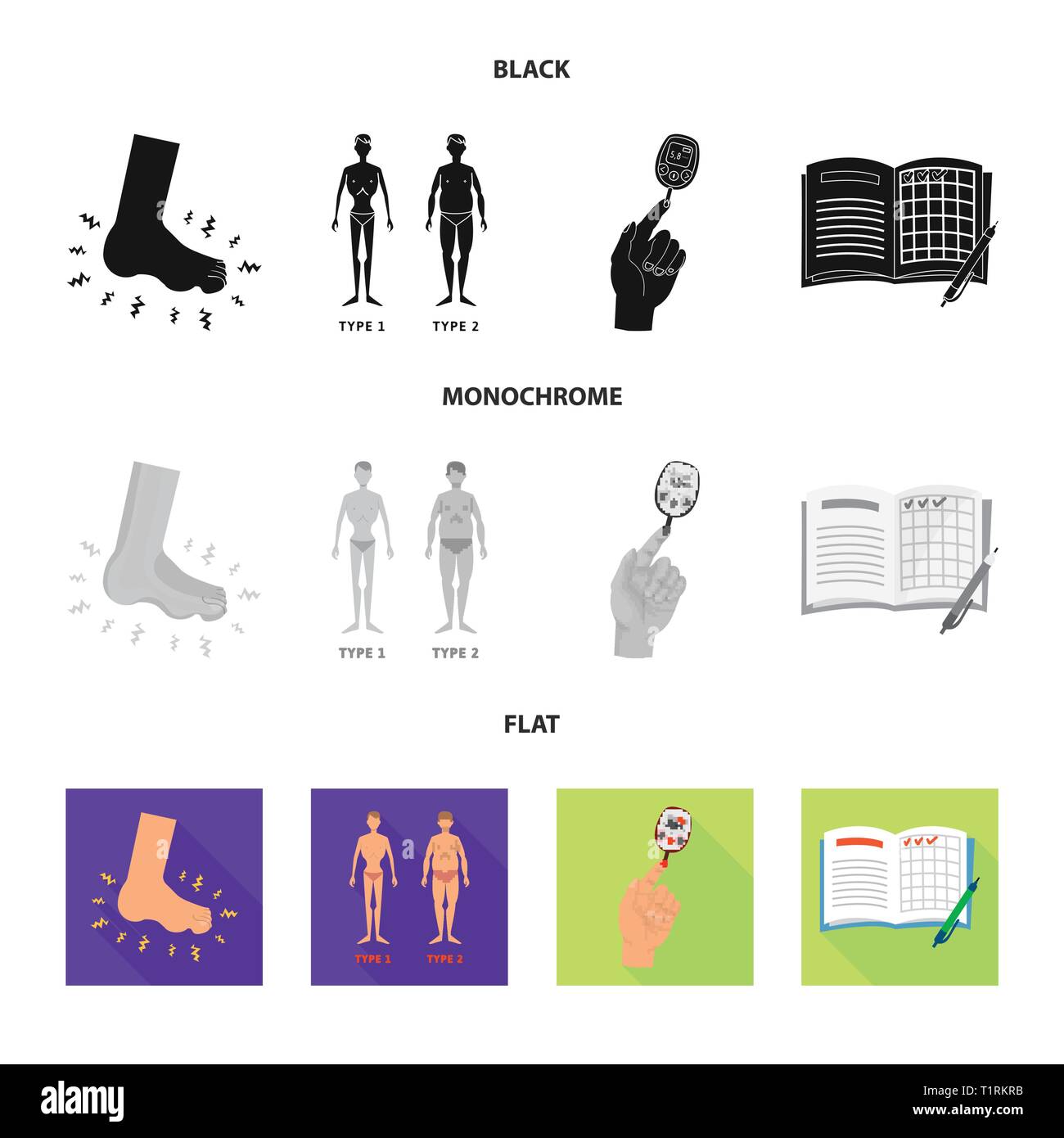 foot,men,glucometer,notepad,flatfoot,obese,measuring,notebook,plantar ...