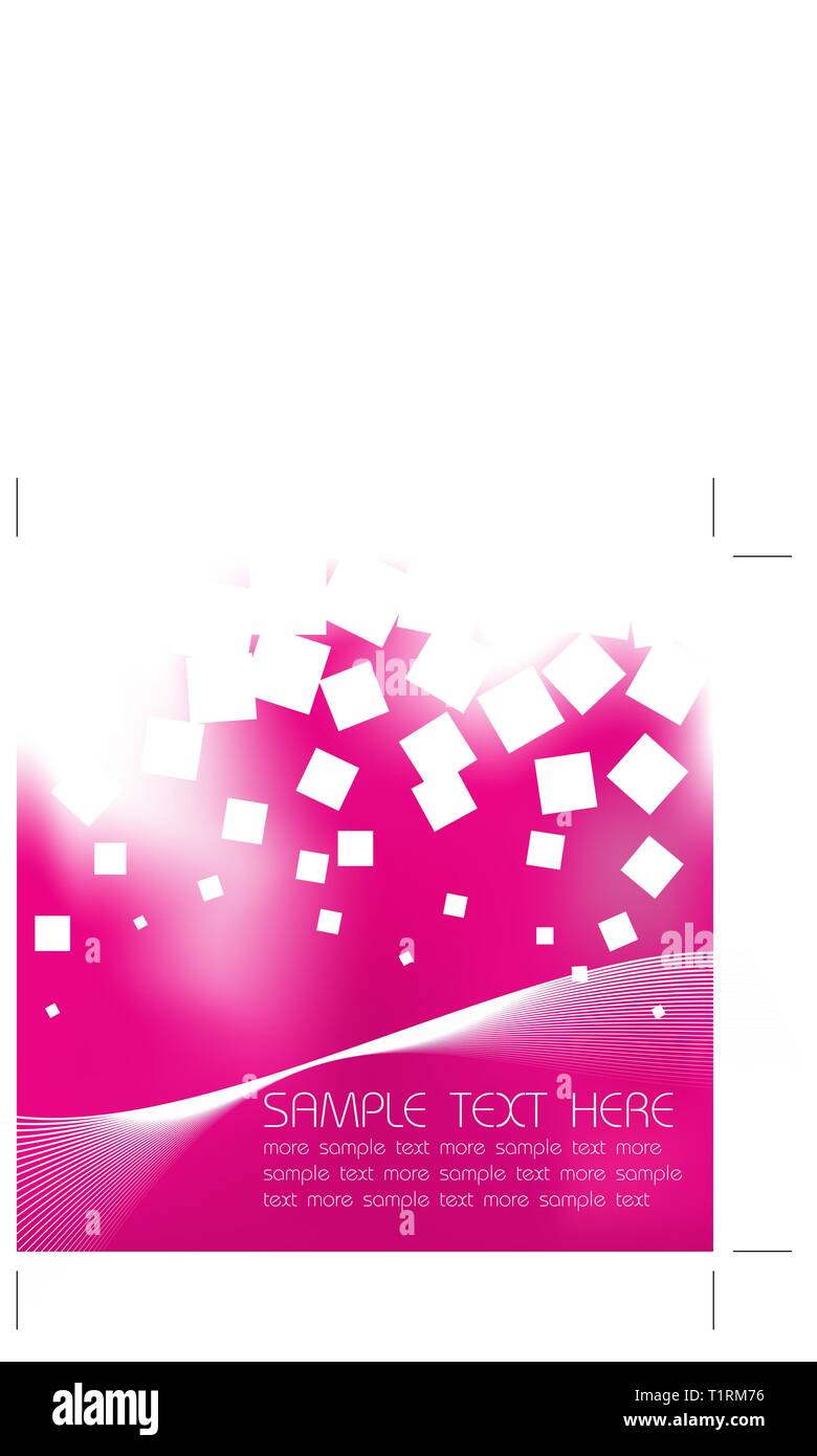 Abstract violet background with sample text Stock Vector Image & Art ...