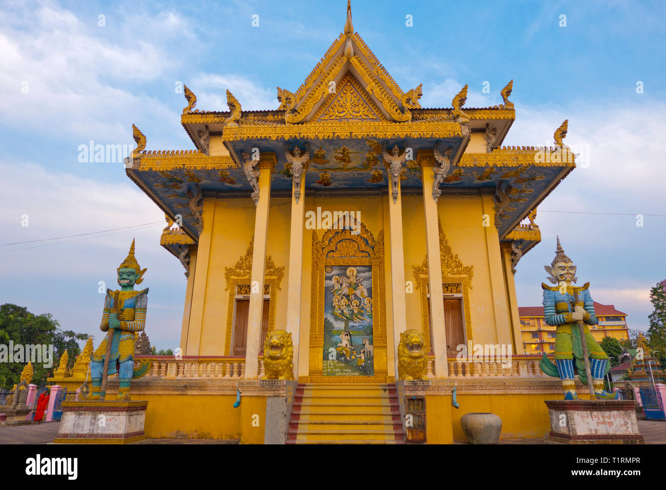 Sangke Pagoda, Wat Sangke, Battambang, Cambodia, Asia Stock Photo - Alamy