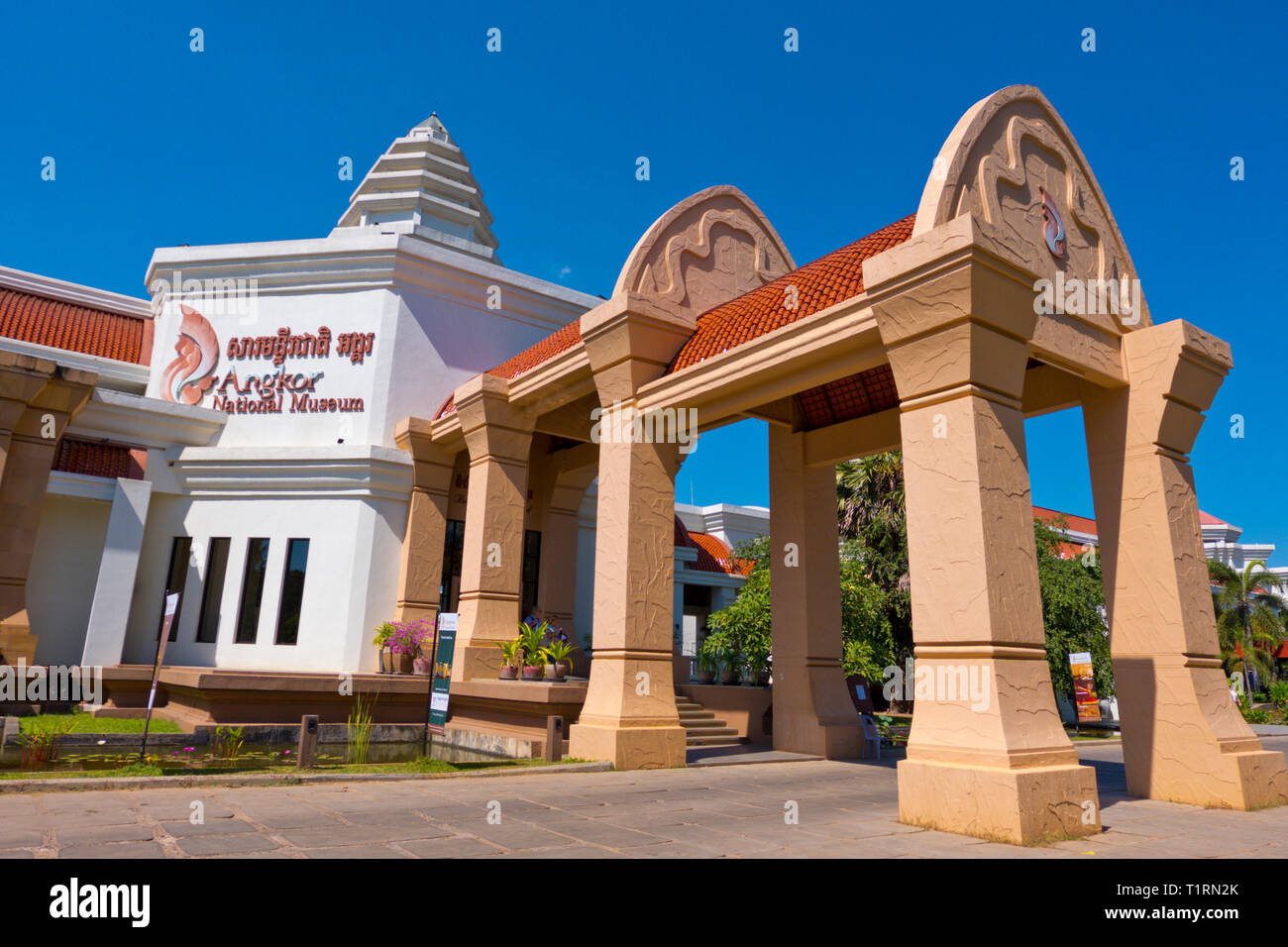 Angkor National Museum, Siem Reap, Cambodia, Asia Stock Photo - Alamy