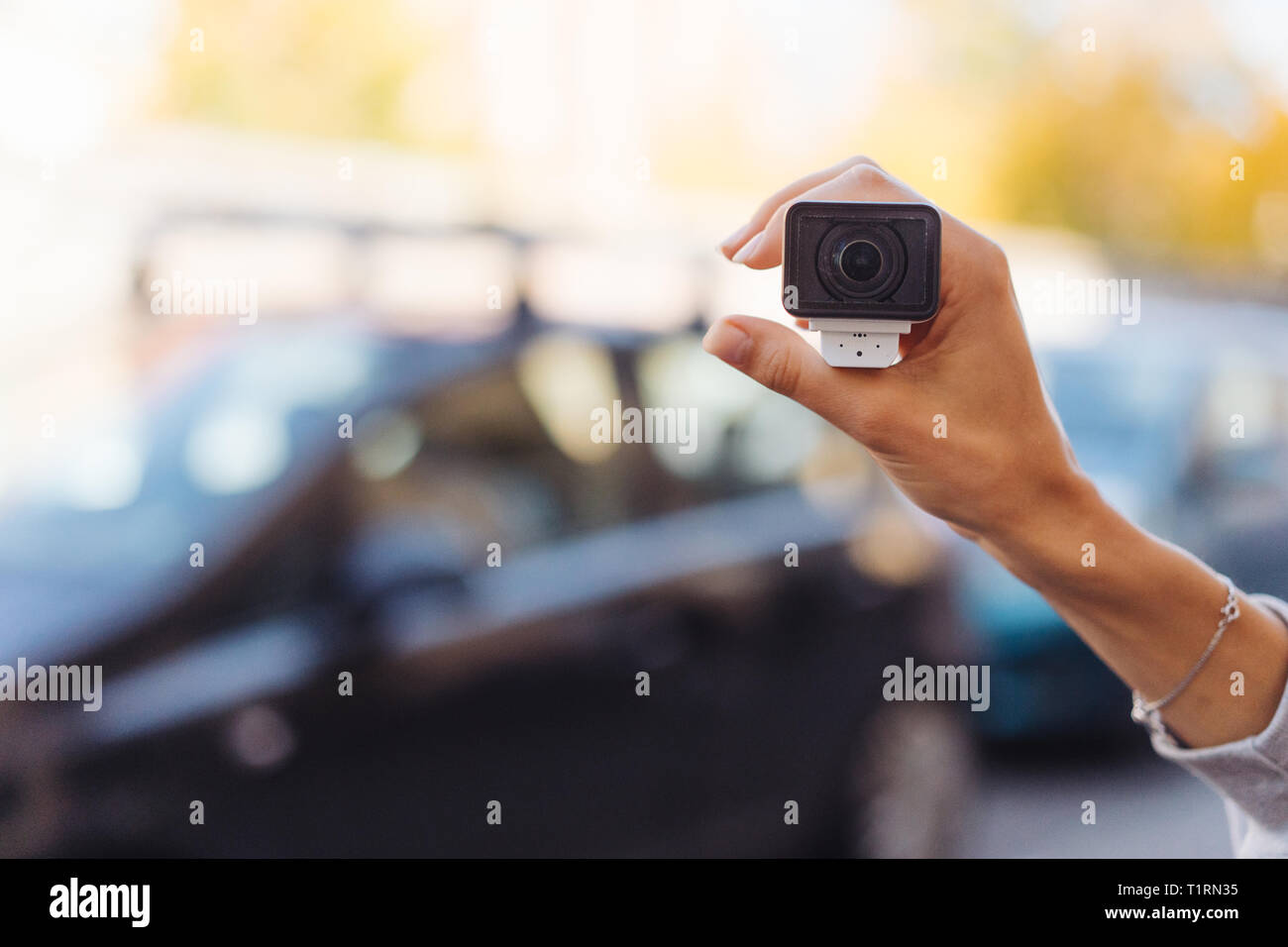 Video taping camera hi-res stock photography and images - Alamy