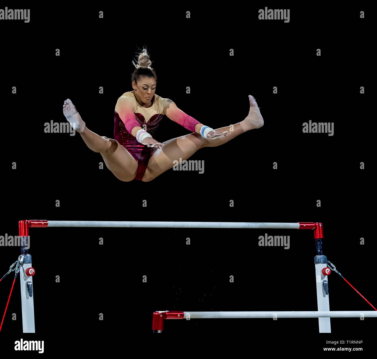 22.03.2019. Resorts World Arena, Birmingham, England. The Gymnastics ...