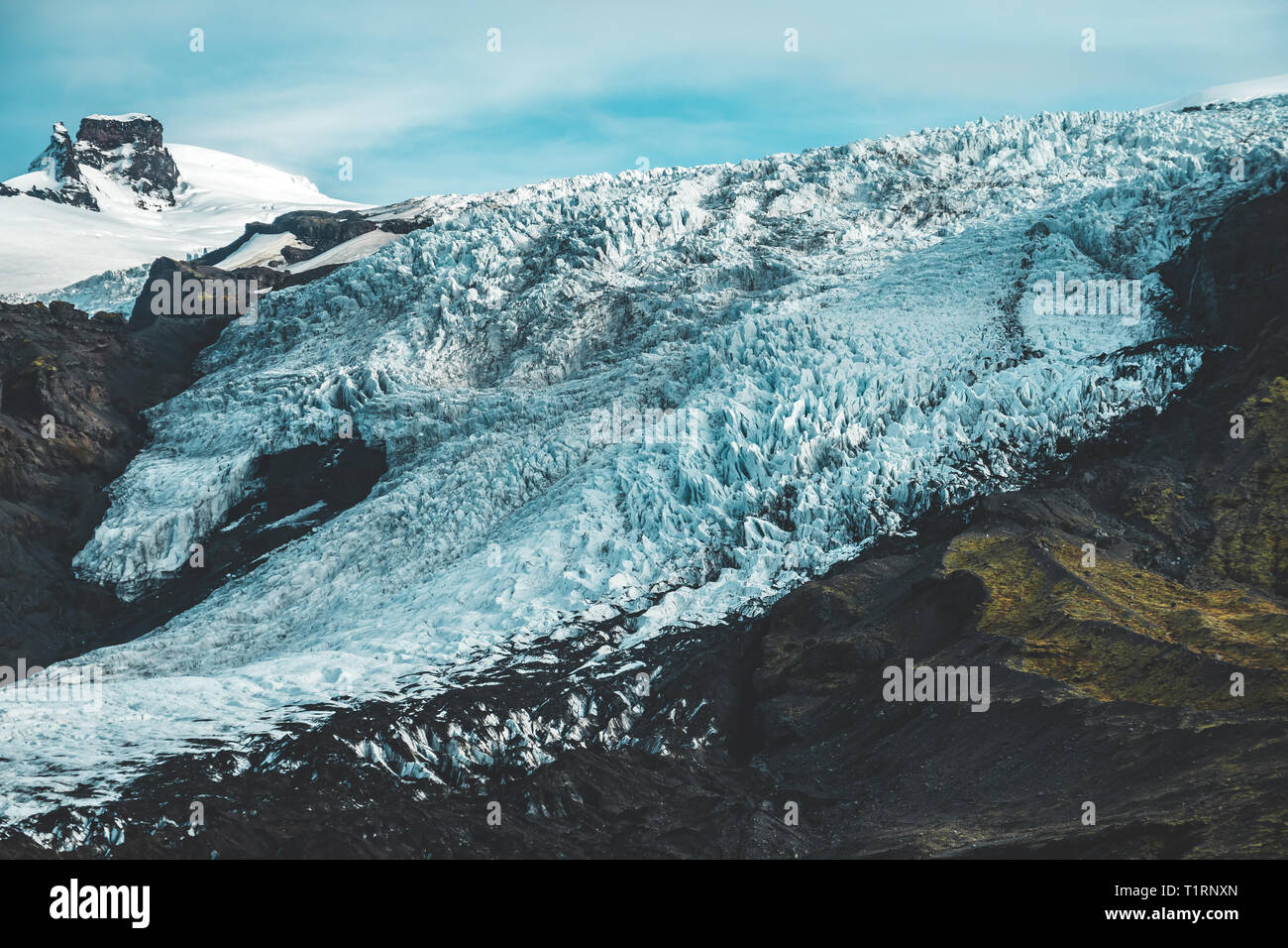 A beautiful glacier somewhere in breathtaking Iceland Stock Photo - Alamy