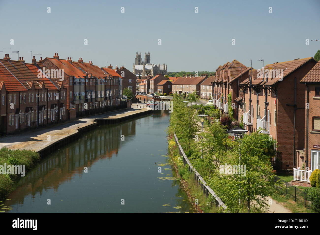 Beverley beck lock gates hi-res stock photography and images - Alamy