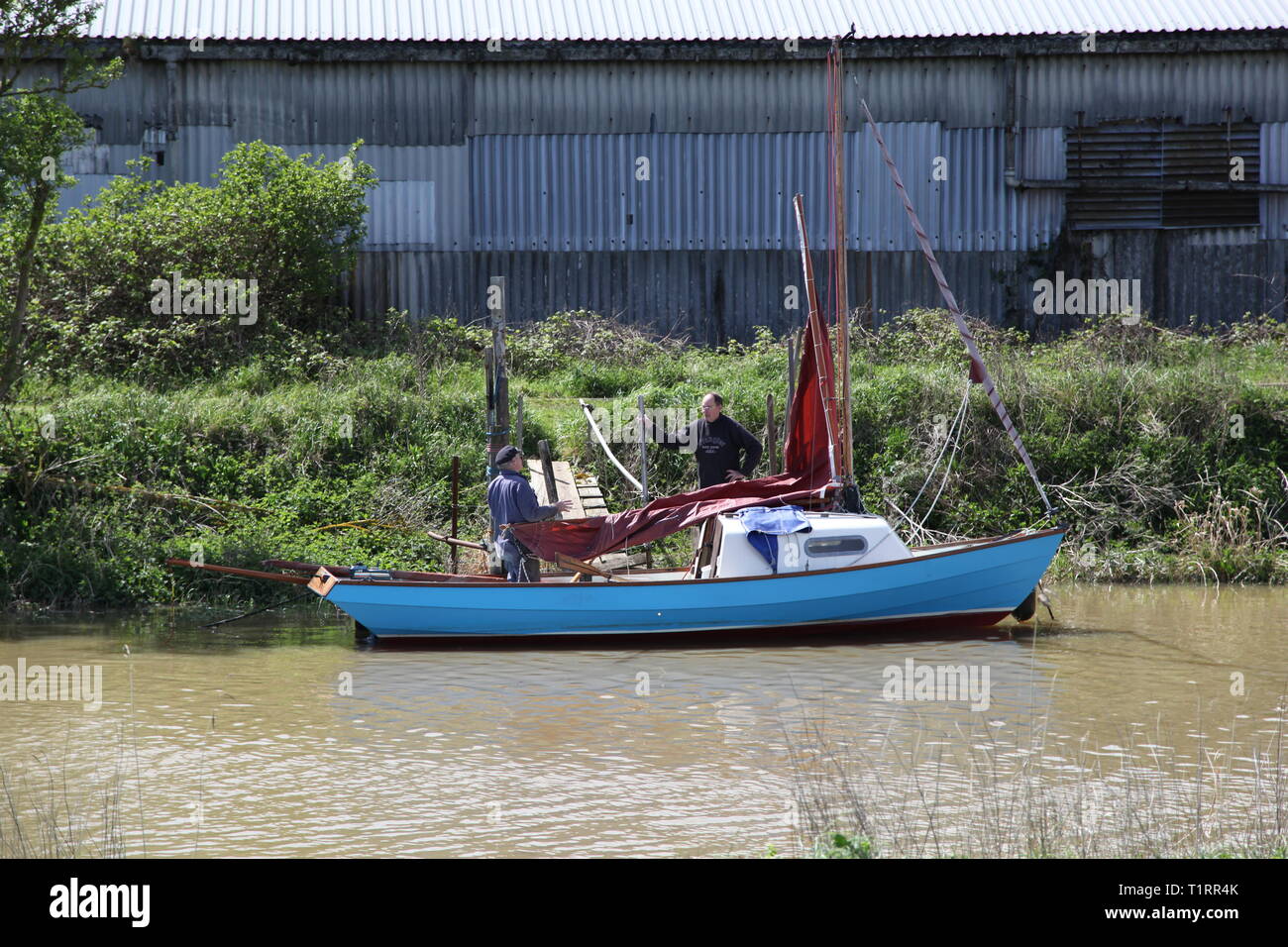 Old humber barge hi-res stock photography and images - Alamy
