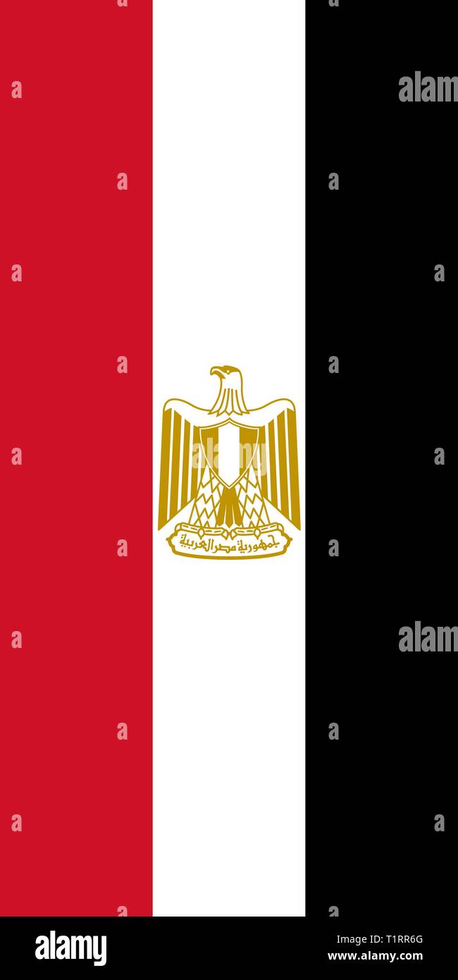 Official flag of egypt hi-res stock photography and images - Alamy