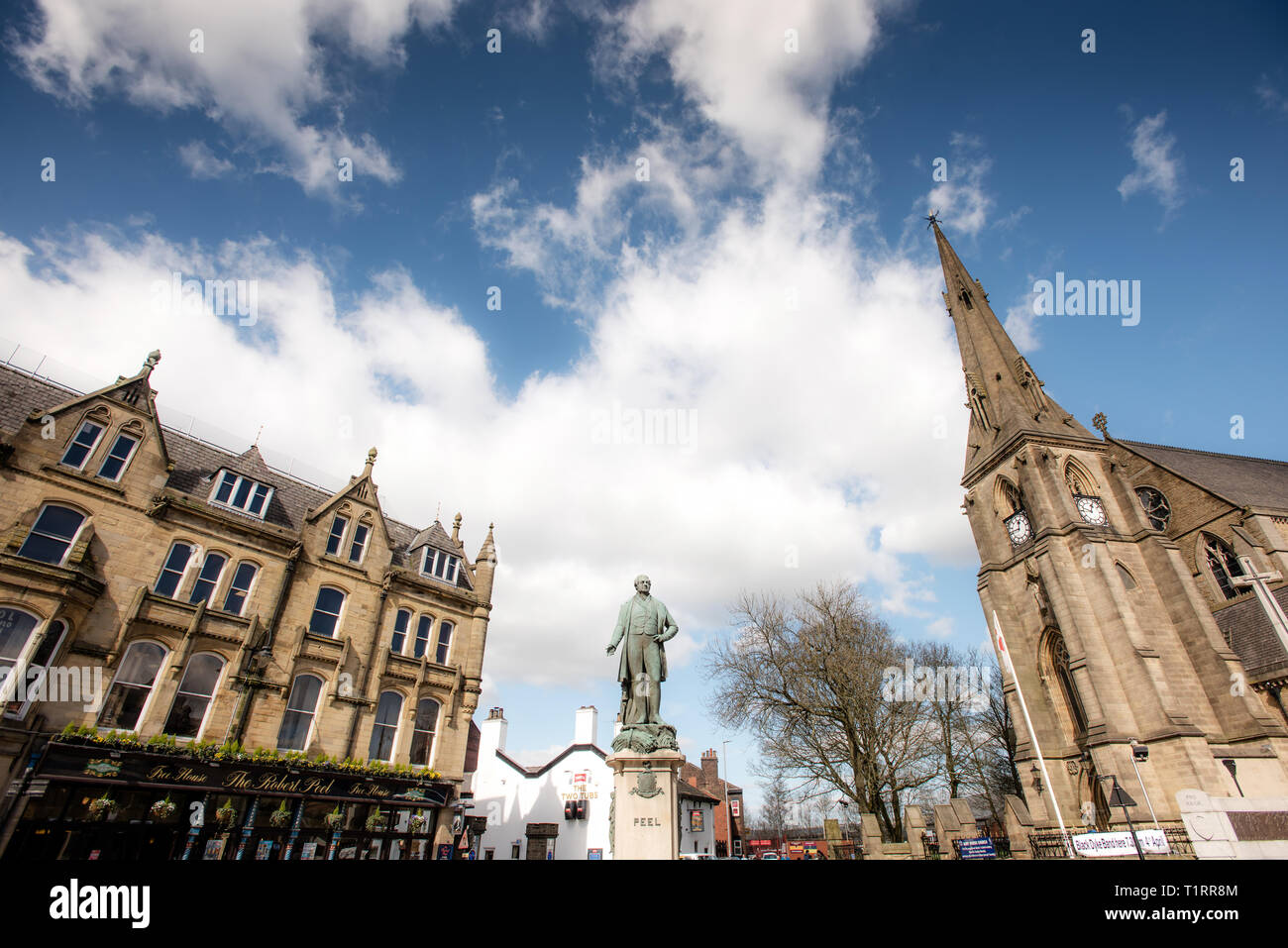 The parish church of st mary the virgin bury hi-res stock photography ...