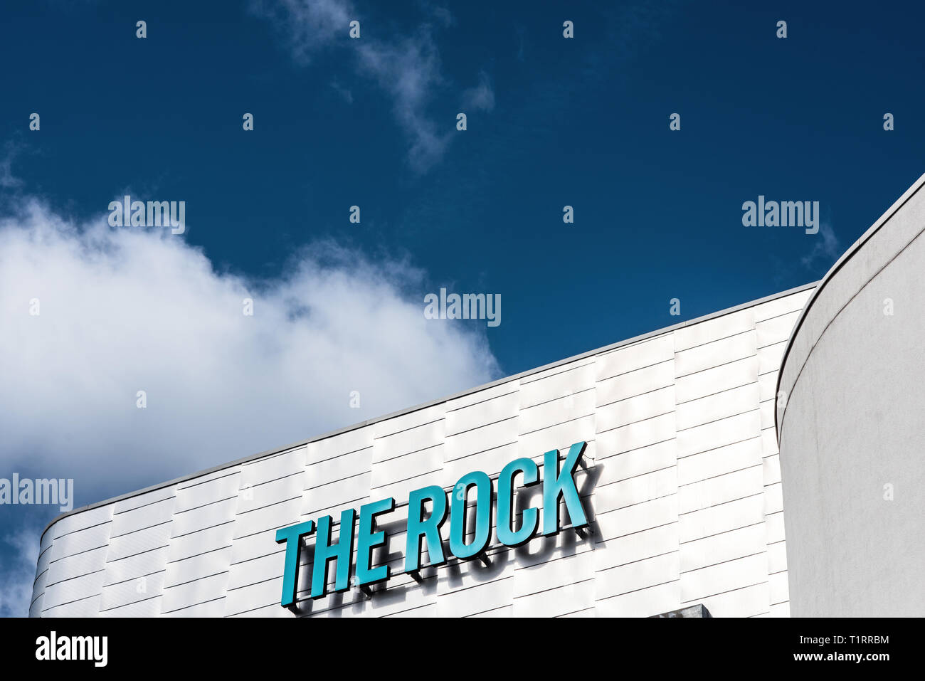 The Rock Shopping Centre. Bury Lancashire Stock Photo - Alamy